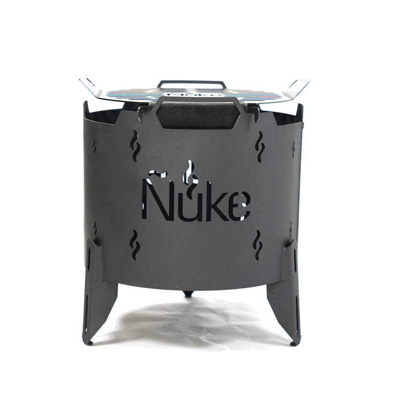 Fogon 35 Ñuke - NUKE PARRILLA A CARBON O LENA - Megatone