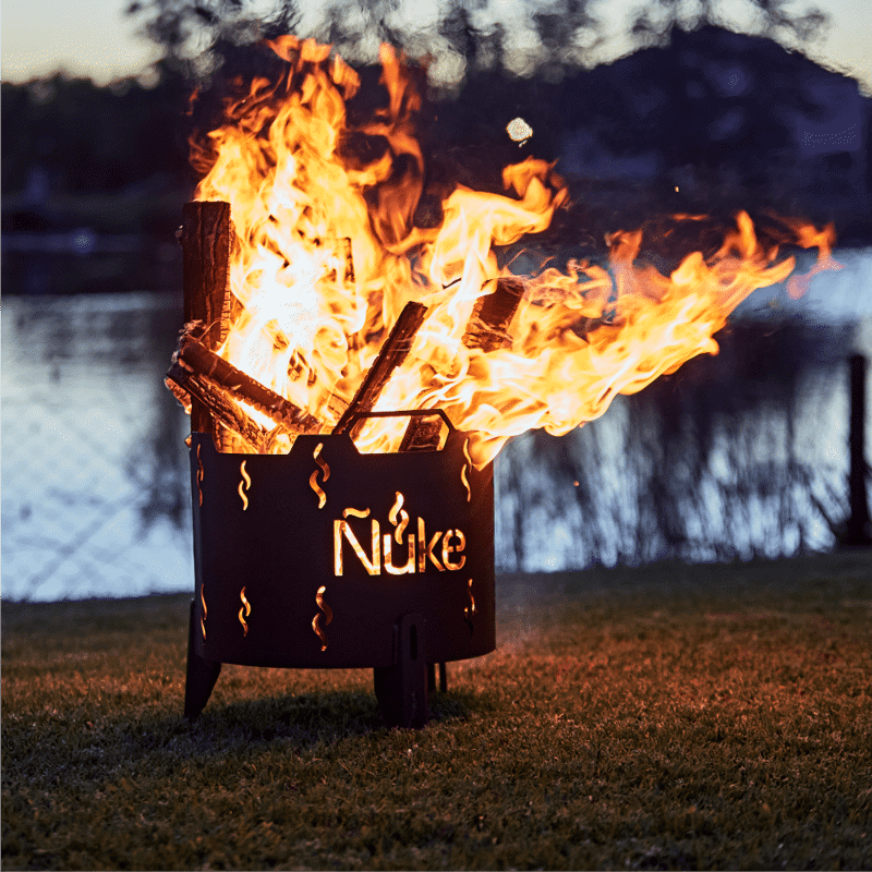 Fogon 35 Ñuke - NUKE PARRILLA A CARBON O LENA - Megatone