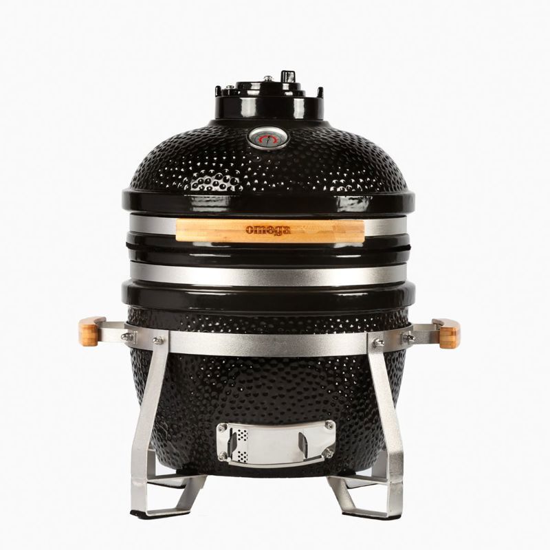 Kamado Omega Grill 15" Negro - OMEGA GRILL PARRILLA A CARBON O LENA ...