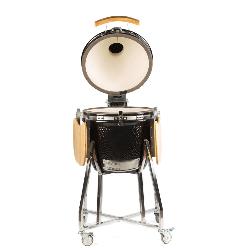 Kamado Omega Grill 18" Negro - OMEGA GRILL PARRILLA A CARBON O LENA ...