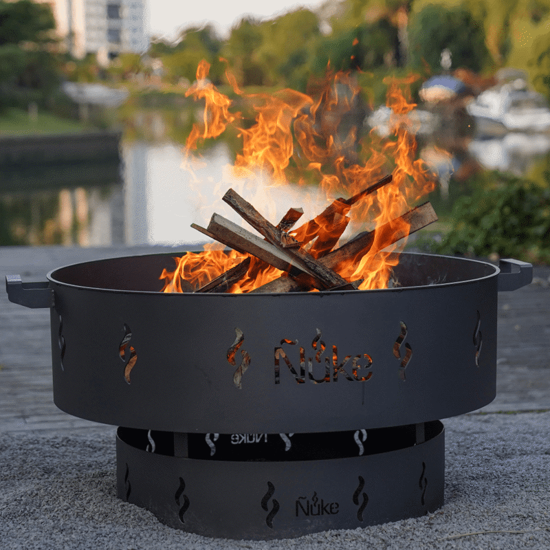 Fogon 80P Ñuke - NUKE PARRILLA A CARBON O LENA - Megatone