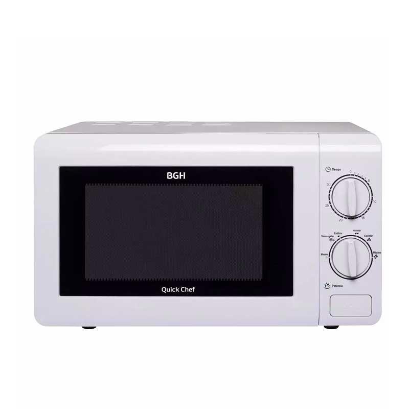 Microondas BGH B120M20 Mecánico 20L White - BGH COCINAS MICROONDAS ...