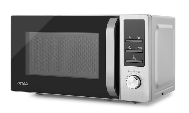 Microondas con Grill ATMA MD1820GN 17L Digital Plateado - ATMA COCINAS ...