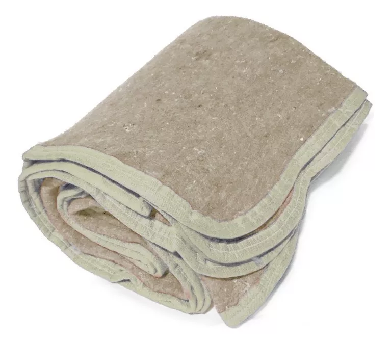 Frazada De Lana Lisa De Color 1 Plaza Frazabella Color Beige - ALDEANA ...