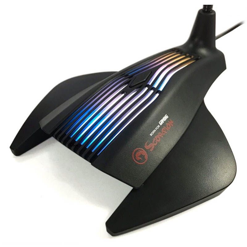 Microfono USB Marvo MIC-01 RGB Omnidireccional - MARVO TECLADOS GAMER ...