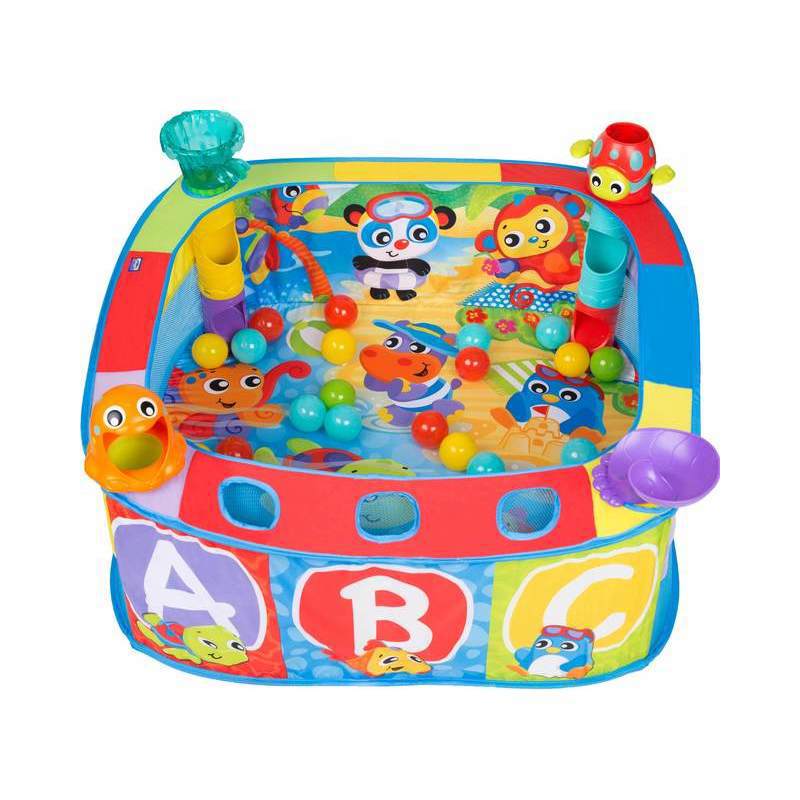 Gimnasio De Bebe Pop And Drop Ball Activity - PLAYGRO JUGUETES BEBE ...