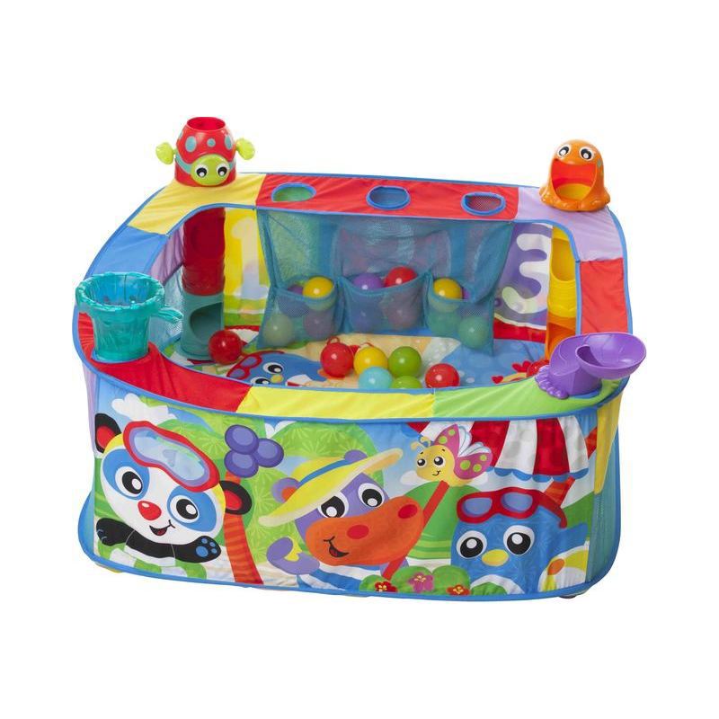 Gimnasio De Bebe Pop And Drop Ball Activity - PLAYGRO JUGUETES BEBE ...