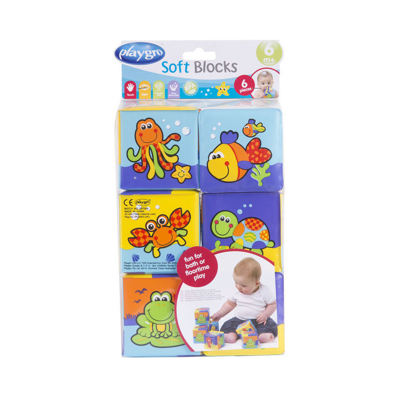 SOFT BLOCKS PLAYGRO - PLAYGRO JUGUETES RESTO - Megatone