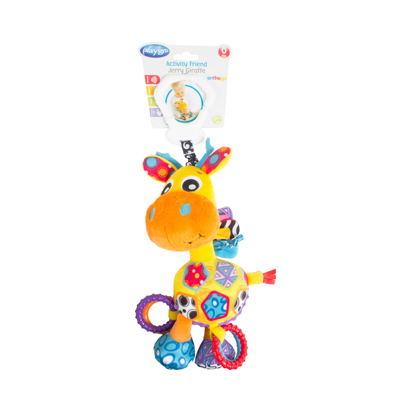 ACTIVITY FRIEND JERRY GIRAFFE PLAYGRO - PLAYGRO JUGUETES BEBE - Megatone