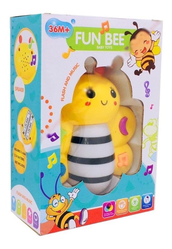Abeja Infantil Sonidos Musica Fun Bee - GENERIC JUGUETES BEBE - Megatone