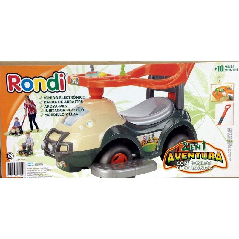Andarin Bebe Pata Pata 2 En 1 Aventura Con Sonido Rondi - RONDI ...
