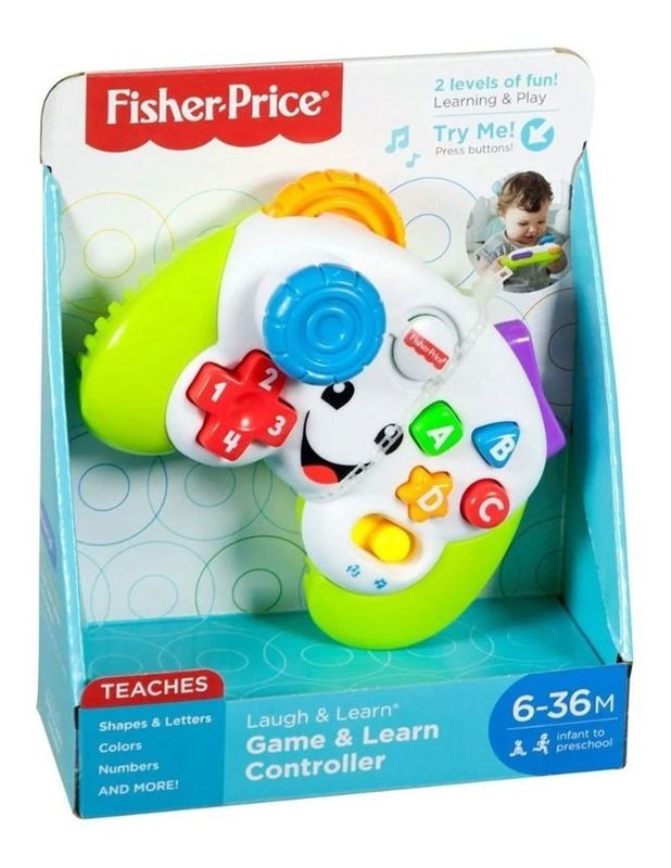 Fisher Price Control Ríe Y Aprende Jostick Bebe Juguete - MATTEL ...