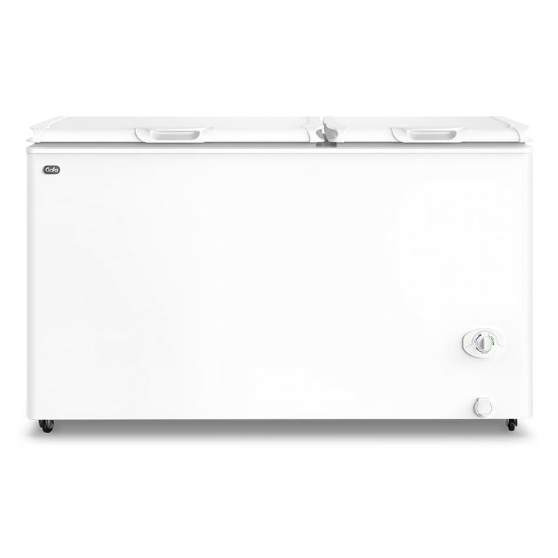 Freezer Horizontal Gafa Blanco Inverter 402lts Doble Puerta FGHI400B ...