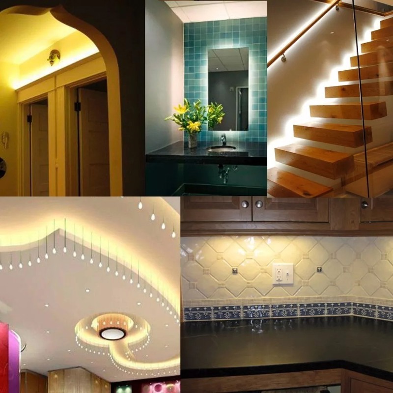 Tira Led Candela 7344 Luz Cálida Interior 12v 5mts 300 Leds - CANDELA ...