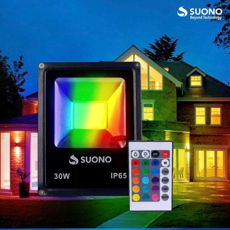 Reflector Led 30w Rgb Ambientacion Salon Bajo Consumo Alta Potencia Y ...