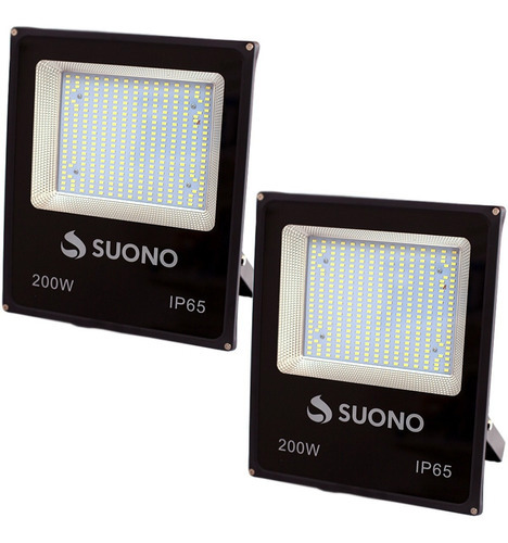 Pack X2 Reflector Led 200w Exterior Bajo Consumo Potencia - SUONO ...