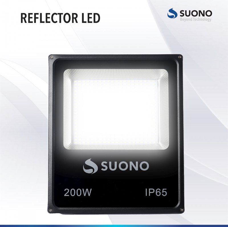 Pack X2 Reflector Led 200w Exterior Bajo Consumo Potencia - SUONO ...