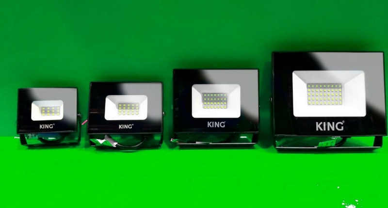 Reflector Proyector Led 20w 1600lm King Luz Fría 6500K - KING ILUMINACION EXTERIOR - Megatone