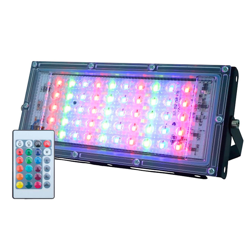 Reflector Led RGB Gadnic Para Interior y Exterior 20W - GADNIC ...