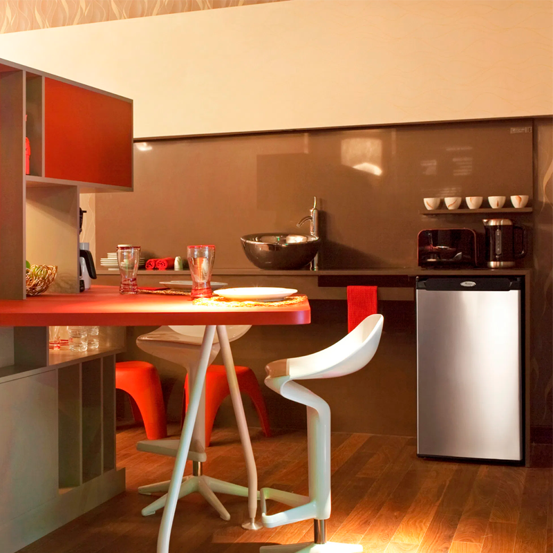 Heladera Whirlpool Mini Bar Wrx12K2 117 Lts Inoxidable - WHIRLPOOL ...