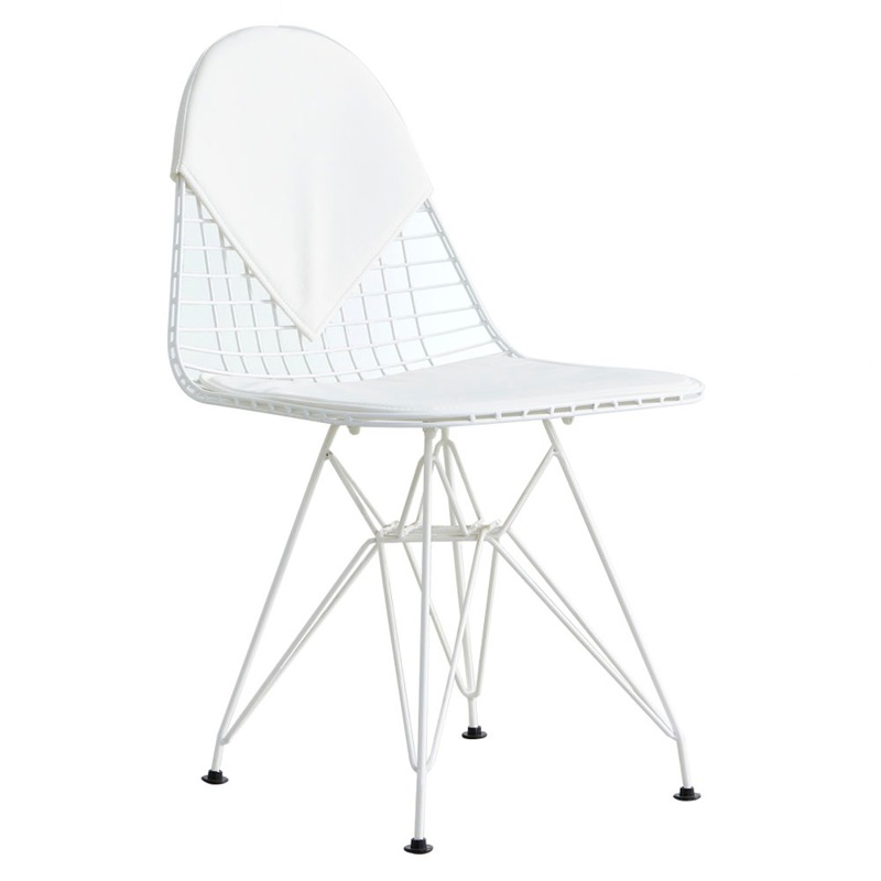 Silla De Comedor Cocina Bertoia Nórdica Eames Eiffel Moderna Blanco - MAKOM SILLAS Y BANQUETAS ...