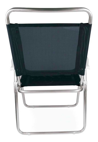 Reposera De Playa Mor Master Plus 002152 Negro Aluminio - MOR REPOSERAS ...