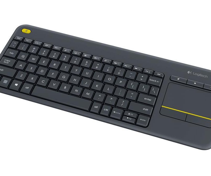 TECLADO WIRELESS LOGITECH K400 PLUS TOUCH - LOGITECH MOUSE, TECLADO Y ...