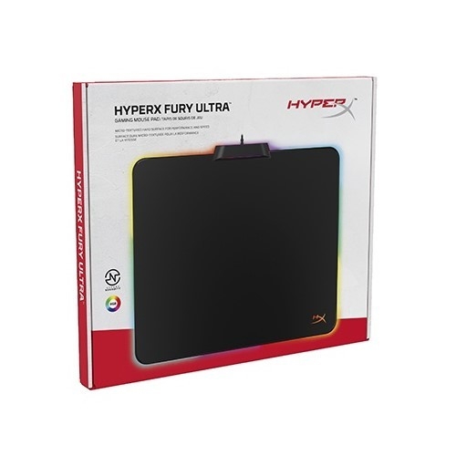 Mouse Pad Gamer HyperX Fury Ultra RGB LED - HYPERX PADS GAMER - Megatone