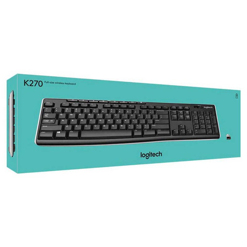 Teclado Inalámbrico Logitech K270 - LOGITECH MOUSE, TECLADO Y PARL ...