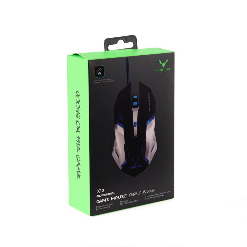 Mouse Gamer Optico Wesdar X10 Metalico USB 2400 Dpi Led - WESDAR MOUSE ...