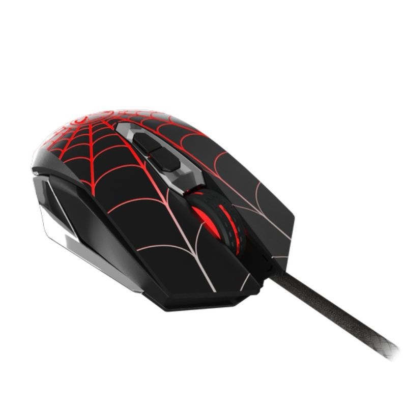 MOUSE XTECH XTM-M520SM MARVEL SPIDER-MAN MILES MORALES USB 6 BOTONES ...
