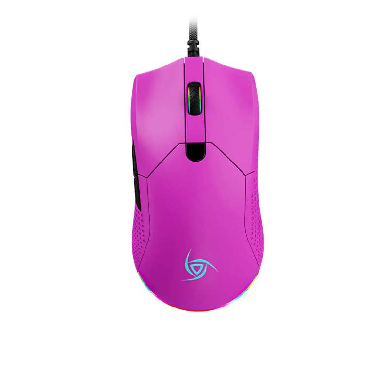 Mouse Gamer Vsg Aurora Purpura - VSG MOUSE, TECLADO Y PARL - Megatone