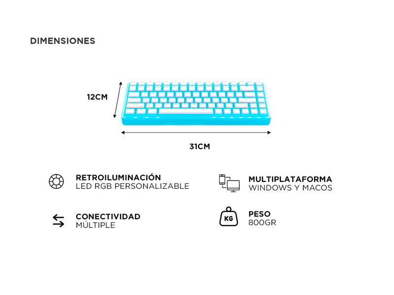 Teclado Mecánico Onikuma G30 Gamer Retroiluminado - ONIKUMA MOUSE ...