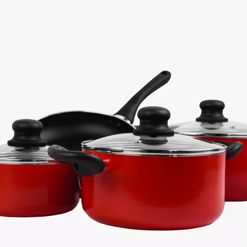 Set Cocina Olla Sartén Cacerola 7pzs Daewoo Dwl-set7 Premium - DAEWOO ...