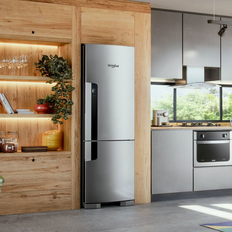 Heladera Whirlpool Inverter Bottom Mount Evox 397 Lts No Frost ...