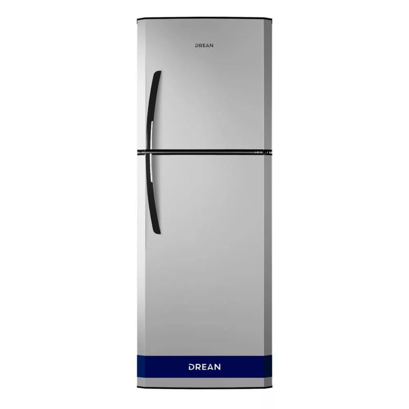 Heladera con freezer Cíclica 397 L Gris Aluminium Drean - HDR400F00S ...