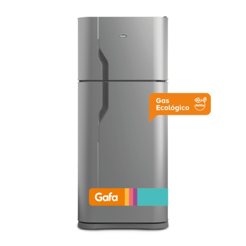 HELADERA GAFA HGF358AFP CFREEZER - 282 LTS PLATA EFICIENCIA A - GAFA ...
