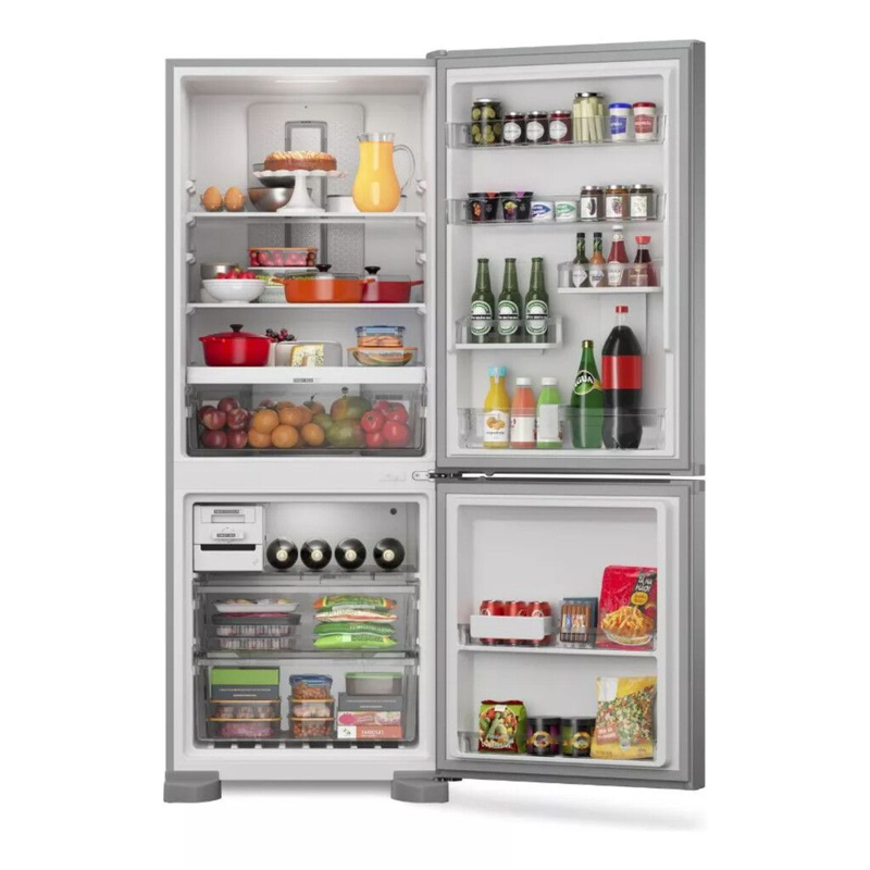 Heladera No Frost Whirlpool WRE57CK Inverter de 449 litros Platinum - WHIRLPOOL HELADERA CON ...