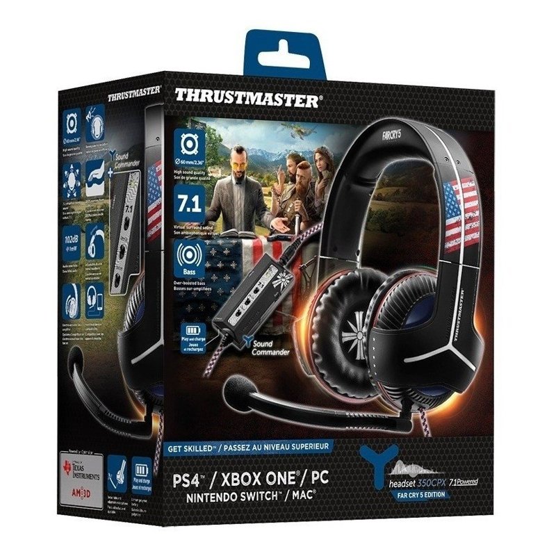 Headset Gamer Thrustmaster Y350 CPX Far Cry Edition* - THRUSTMASTER ...