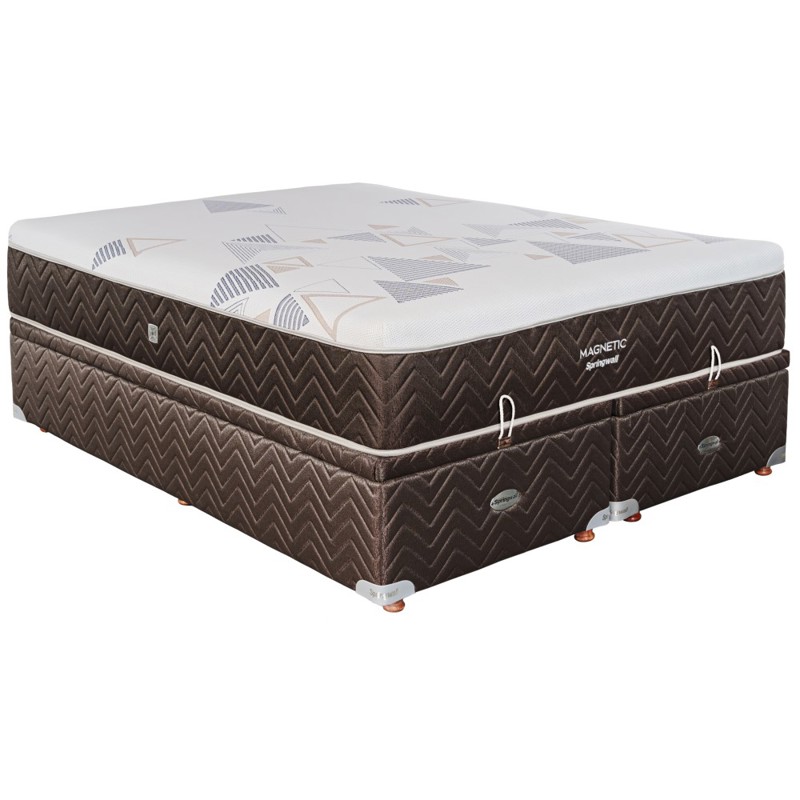 Sommier Baulera Roomy y Colchón Springwall Magnetic 160x200 - Queen ... Sommier Baulera Roomy y Colchón Springwall Magnetic 160x200 - Queen ...