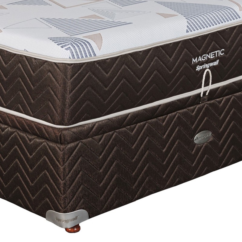 Sommier Baulera Roomy y Colchón Springwall Magnetic 160x200 - Queen ... Sommier Baulera Roomy y Colchón Springwall Magnetic 160x200 - Queen ...
