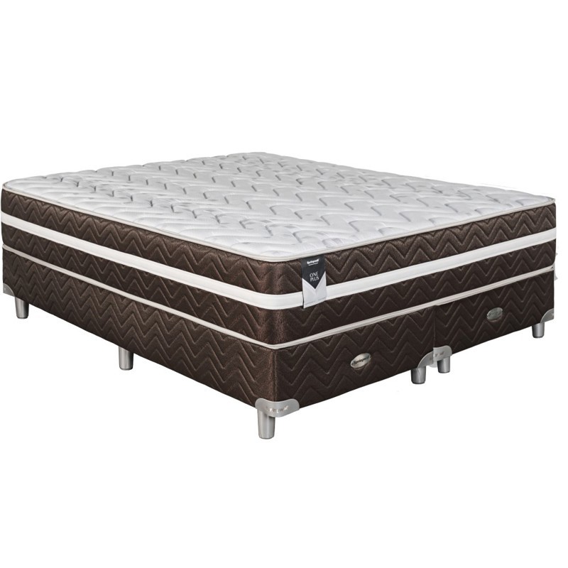 Sommier y Colchón Espuma Alta Densidad Springwall One Plus 200x200 ...