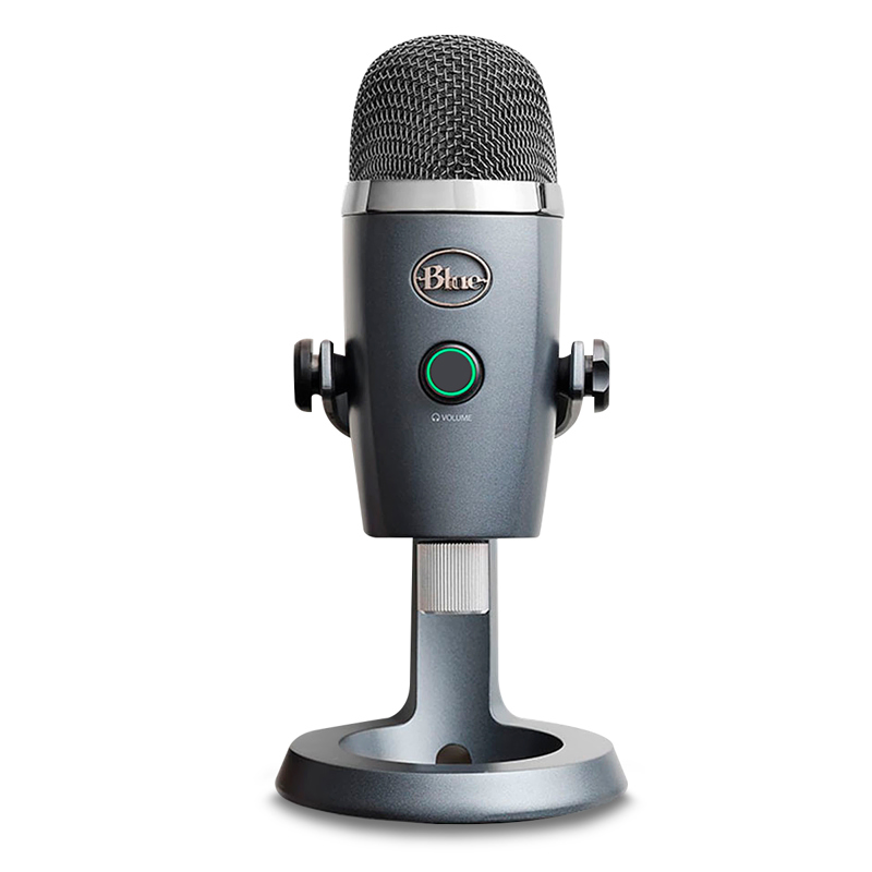 MICRÓFONO BLUE YETI NANO SILVER - LOGITECH MICROFONOS - Megatone