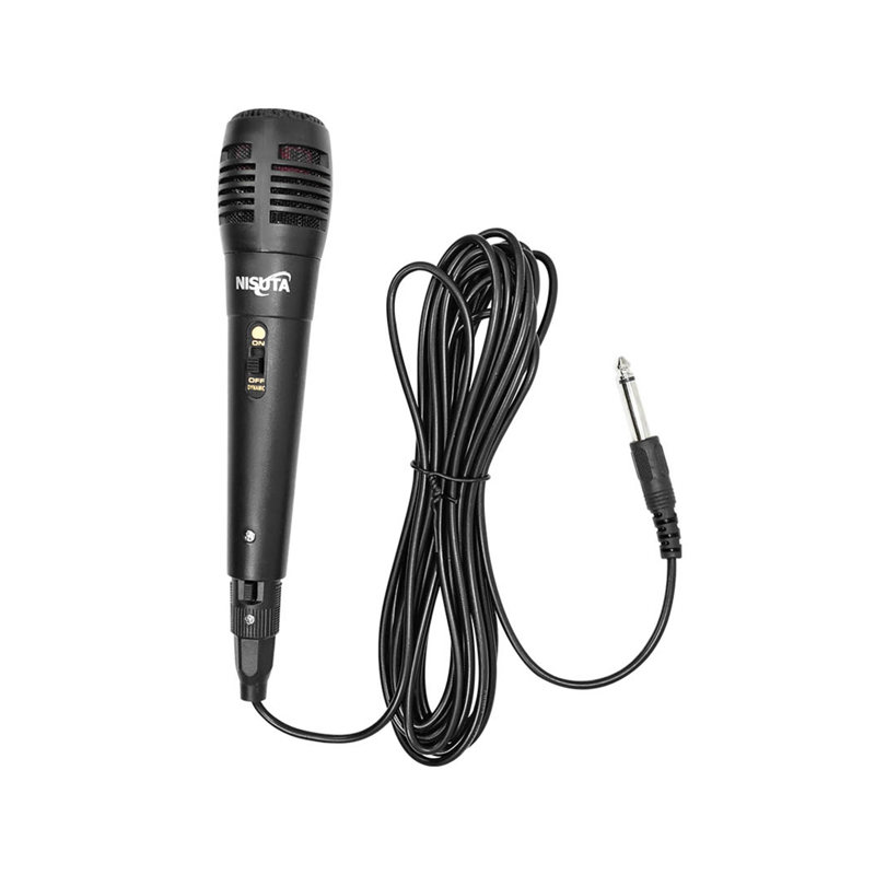 Micrófono cableado plug 6.3mm con cable de 5m NISUTA - NSMICP5 - NISUTA ...