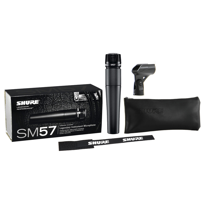Microfono Shure Sm Sm57-Lc Dinamico Cardioide Negro - SHURE MICROFONOS ...