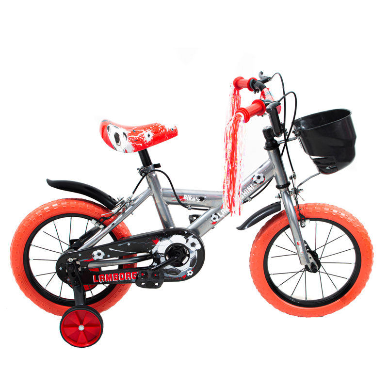 Bicicleta Infantil Rodado 14 Urby Gris - LAMBORGHINI BICICLETAS NINOS ...