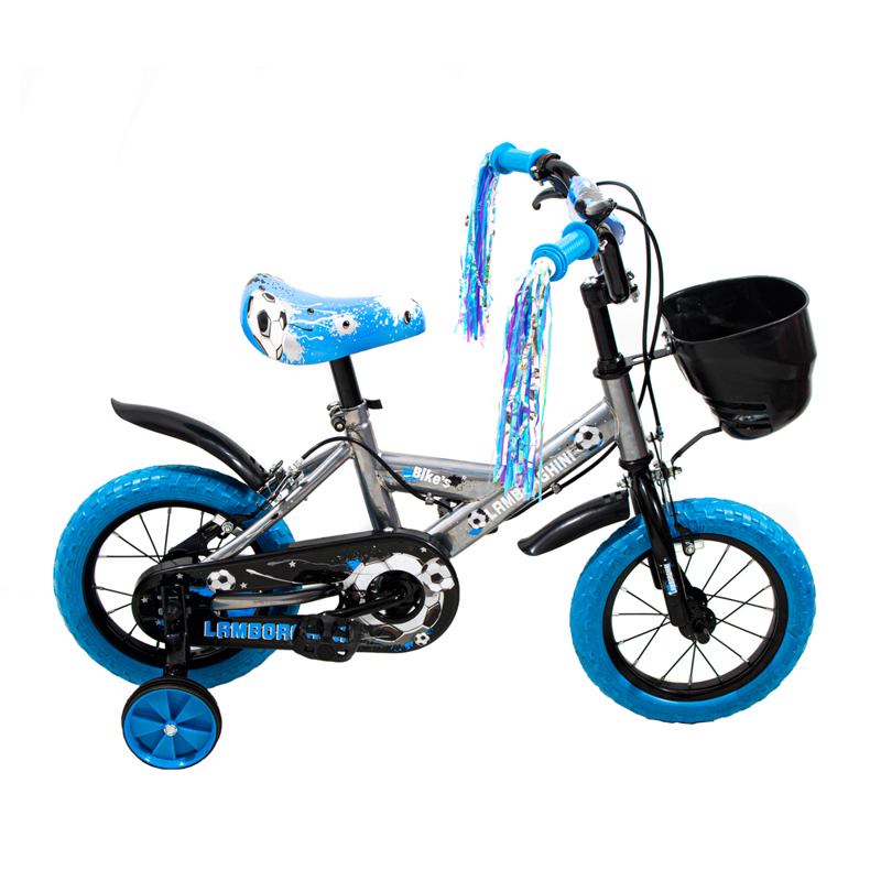 Bicicleta Infantil Lamborghini Rodado 12 Azul - LAMBORGHINI BICICLETAS ...