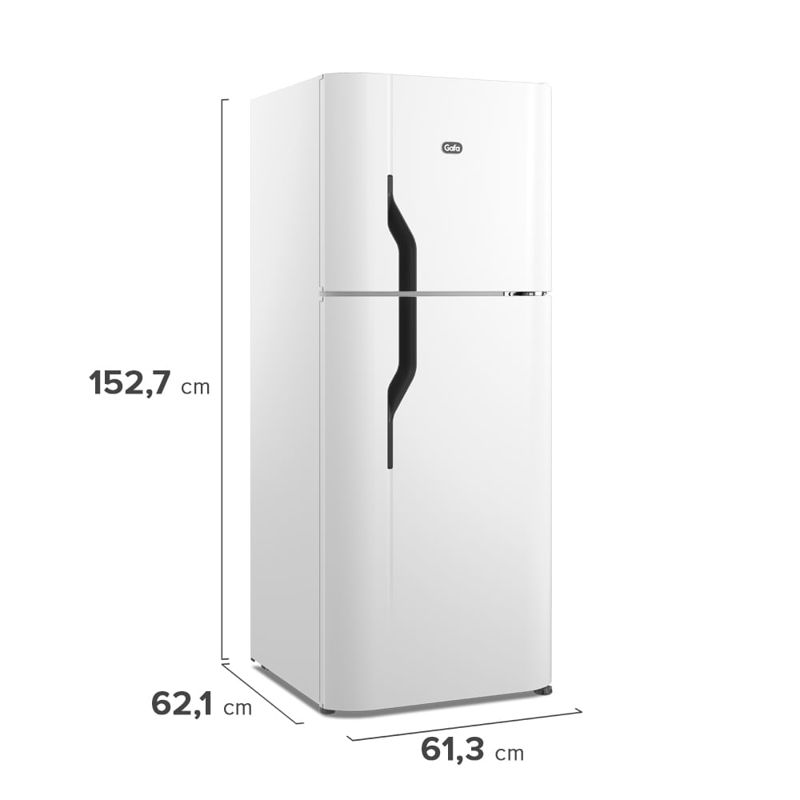 Heladera Gafa con Freezer No Frost 265L Blanca HGNF3000B - GAFA ...