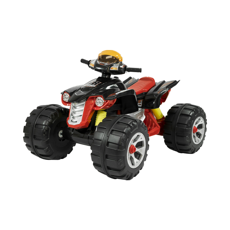 CUATRICICLO A BATERÍA 12V JS318 NEGRO - BEBITOS AUTOS Y MOTOS A BATERIA - Megatone