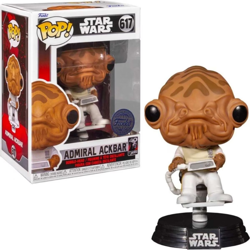 Funko Admiral Ackbar In Chair (617) - Star Wars (Star Wars) - FUNKO ...